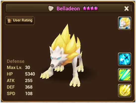 Summoners War Sky Arena Monster Review: Light Inugami (Belladeon)