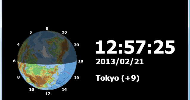 Earth Clock