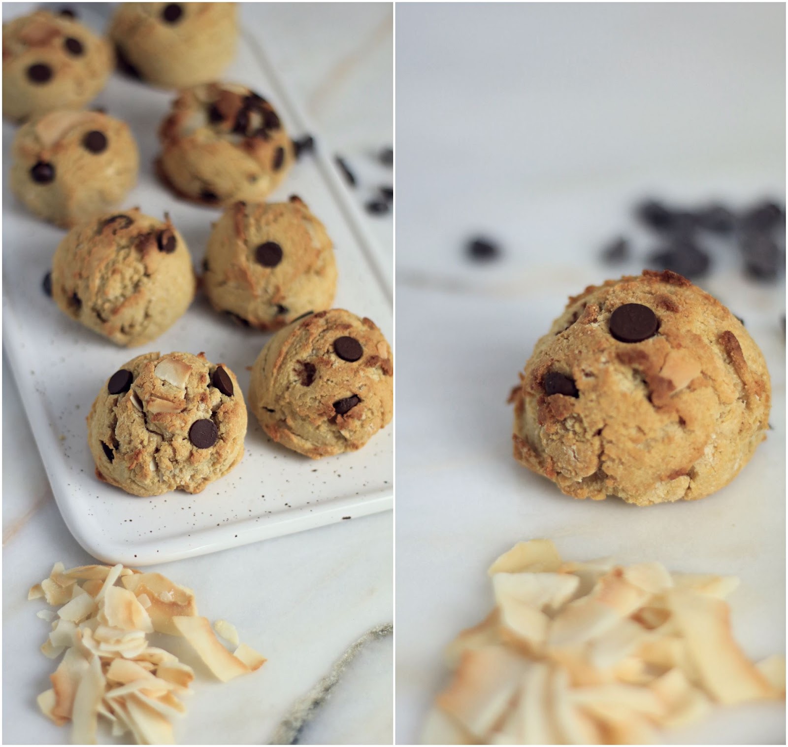 COOKLICIOUS: BISCOITOS DE COCO E CHOCOLATE