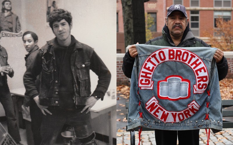 Como uma gangue Porto-Riquenha (Ghetto Brothers), um membro dos Black ...