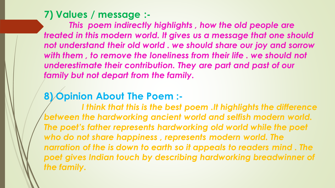 FATHER RETURNING HOME. (poem)