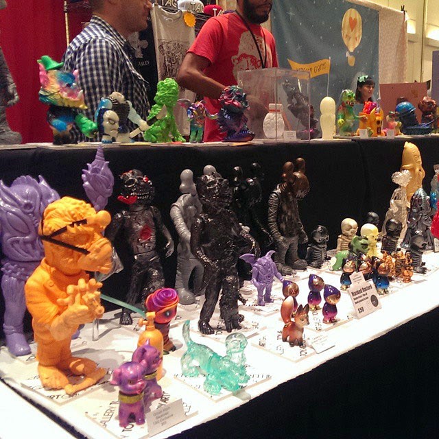 Toy Art Gallery @ #DesignerCon 2014 Booth #223
