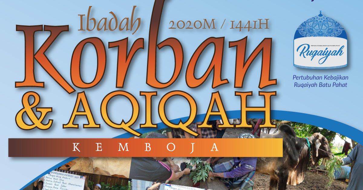 Poster Ibadah Korban 2020 | Pertubuhan Kebajikan Ruqaiyah Batu Pahat ...