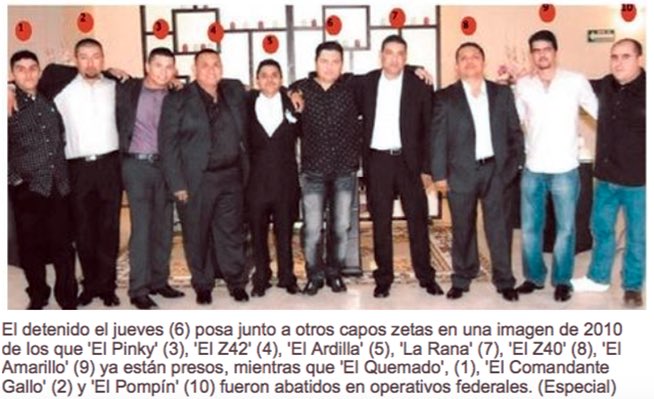 Jueces y Fiscales denuncian amenazas por Miguel Angel Treviño Z40 líder ...