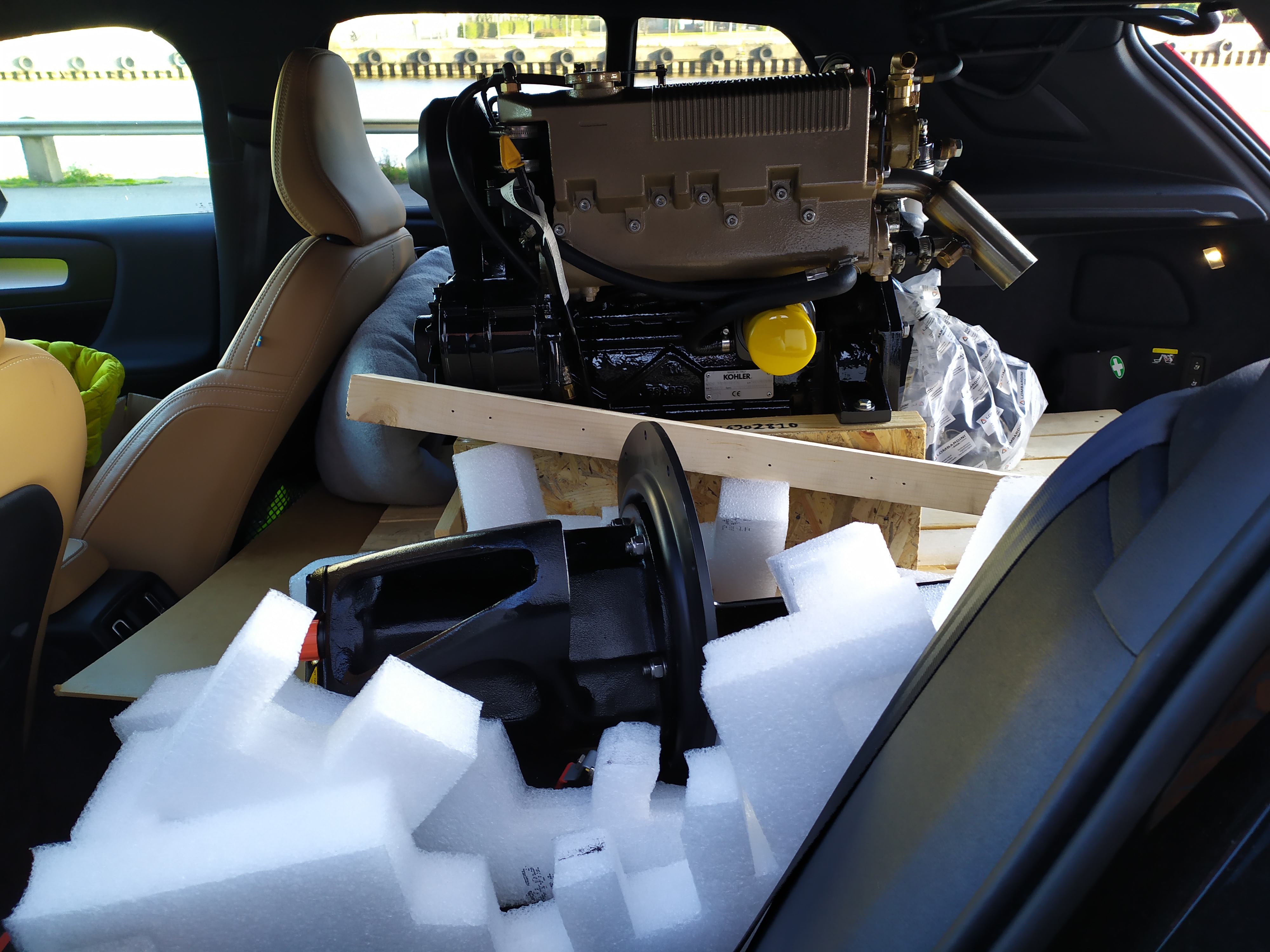 Medströms: Motorn levererad