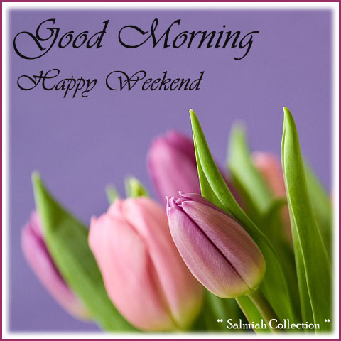 Good Morning Wish 40: Happy Weekend - Salmiah Collection