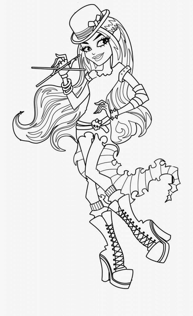 Monster High - Desenhos Para Colorir 2014 - Desenhos Para Colorir