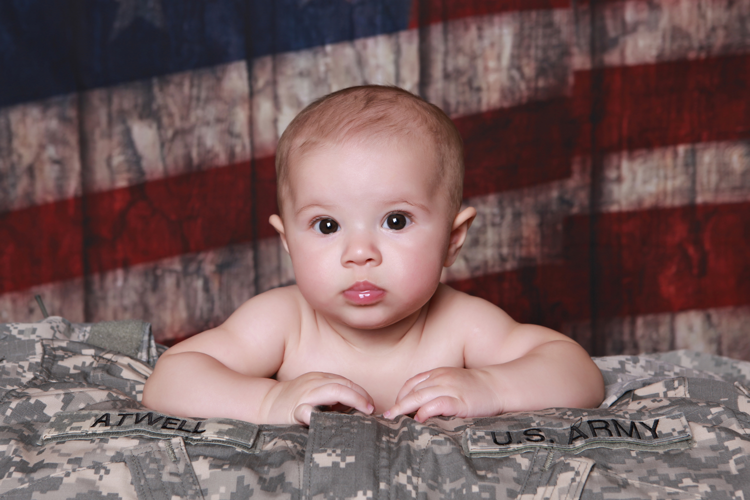 Artistic Images Photography: Army Baby