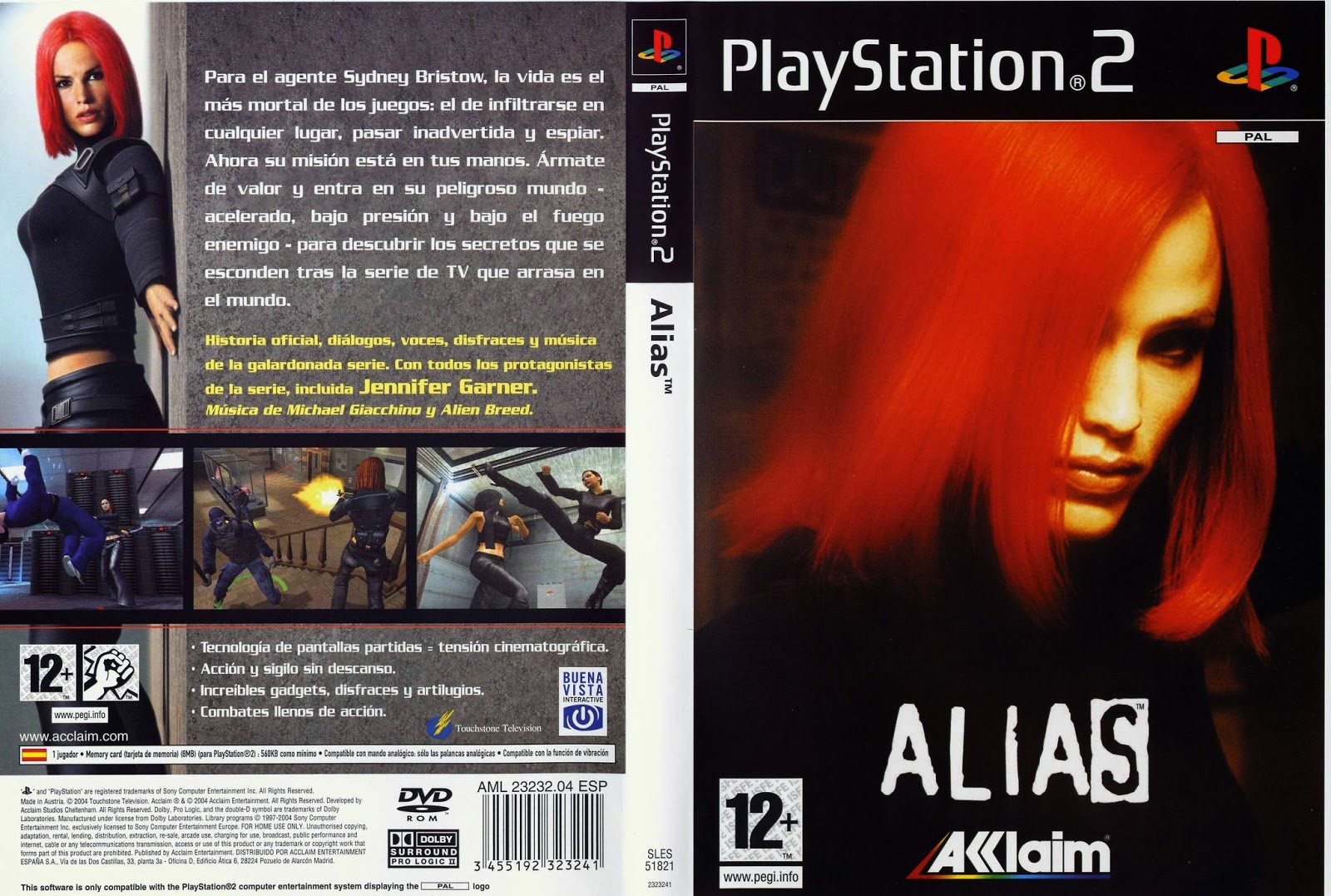 Coleccion Caratulas PS2: Alias