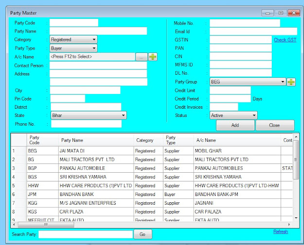 Party Master Help Guide