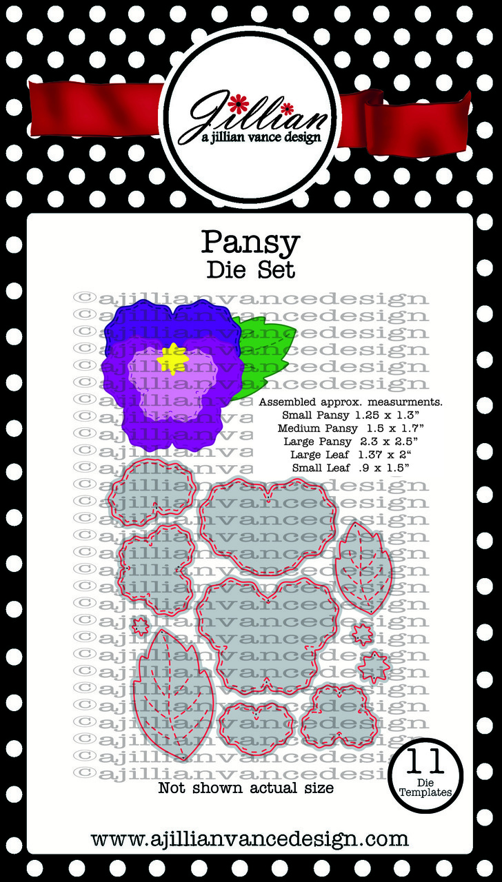 A Jillian Vance Design: mother's day pansy...