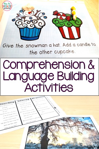 Winter Comprehension and Language Building Activities · Mrs. P's ...