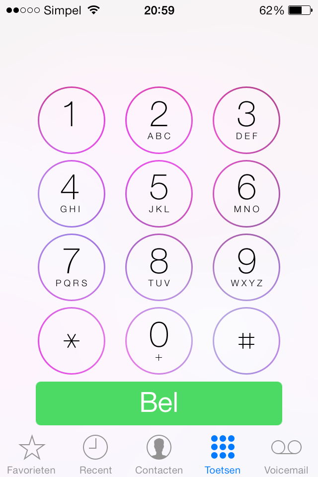 iOS 7 uitgelicht: nieuwe interface en functies voor Telefoon en ...