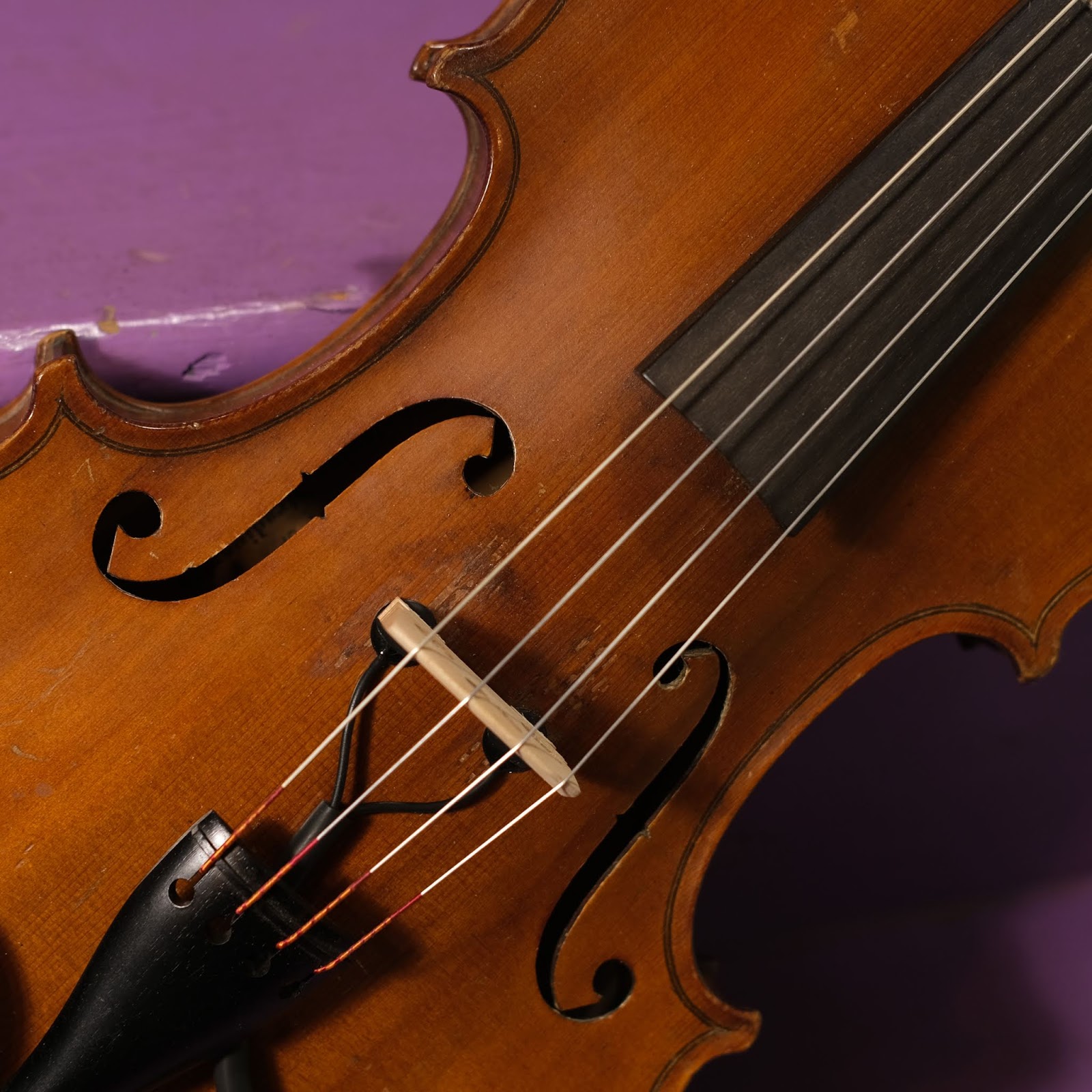 1920s German-made 4/4 Fretted GCEA-Tuned Violin