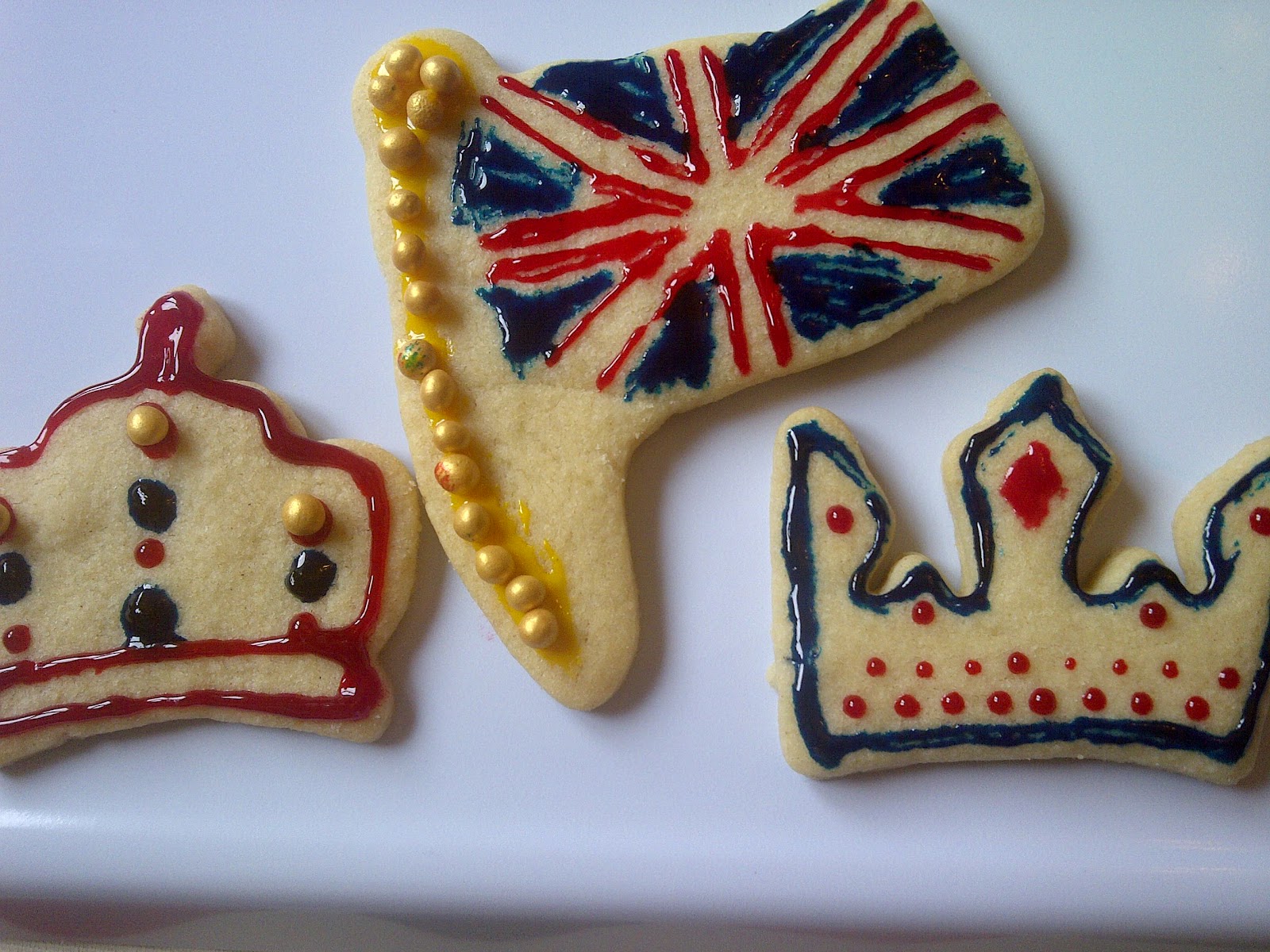 United Cakedom: Diamond Jubilee Sugar Cookies!!
