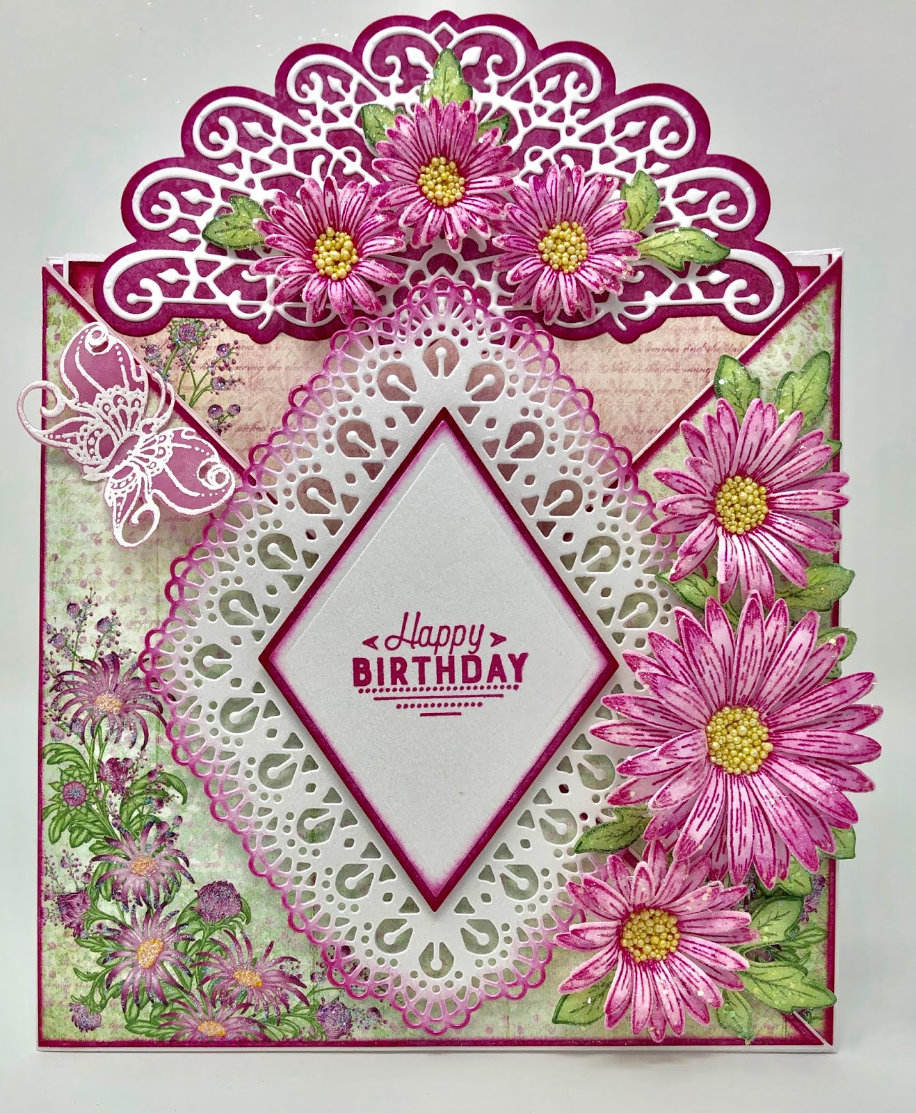 Jans Paper Flowers Heartfelt Creations Wild Aster Collection Debut