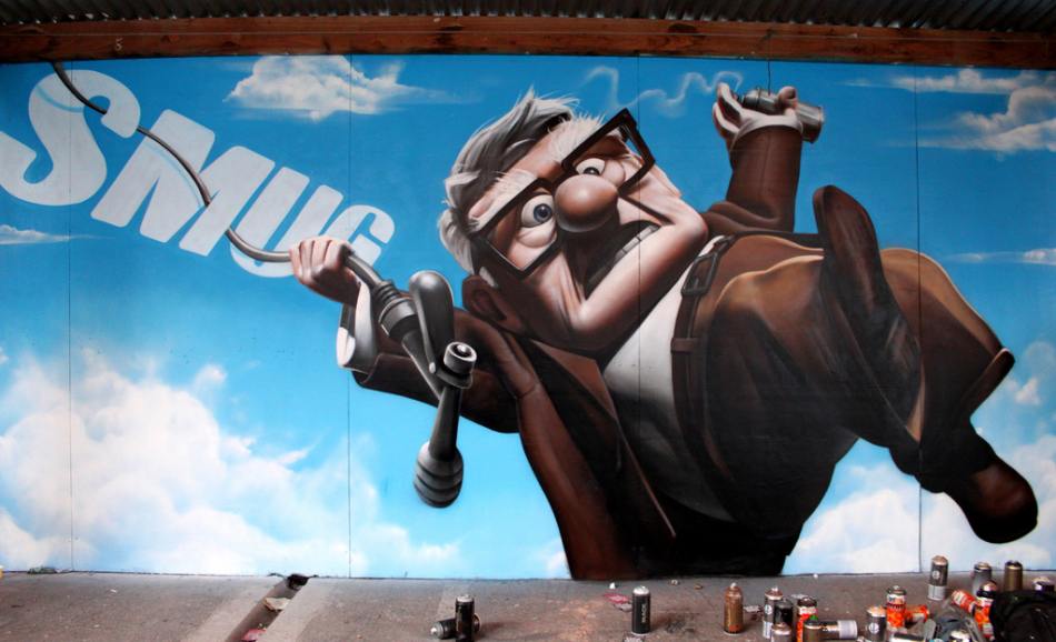 Solid Planet: Graffiti Street Art by Smug One