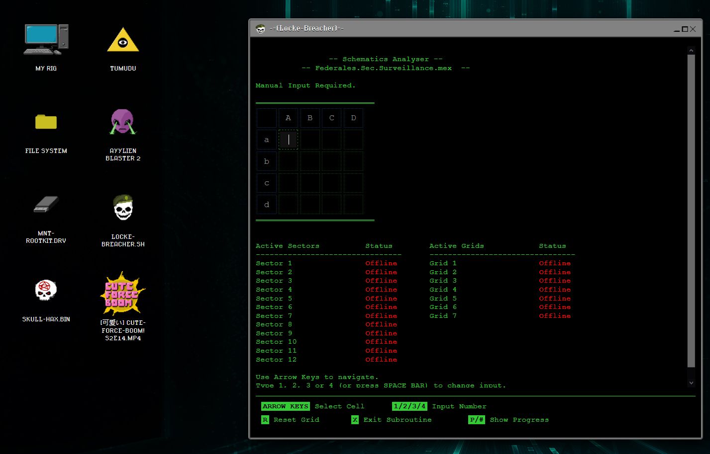 Locke-Breacher | O simulador de hacker spin-off de Payday 2