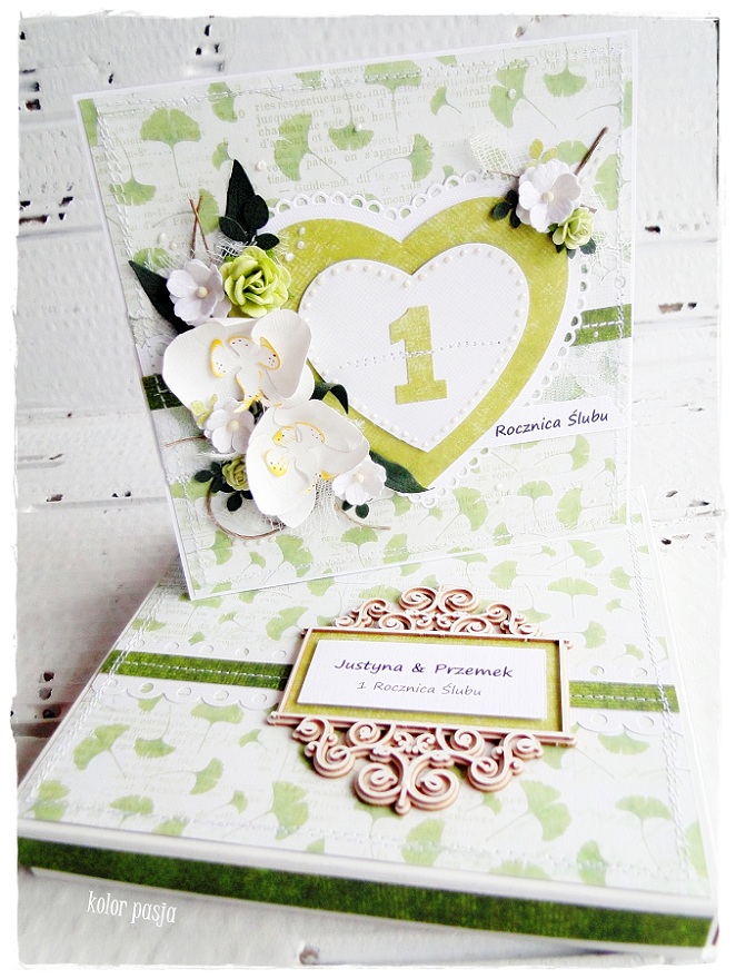 kolor pasja: 1 Rocznica Ślubu