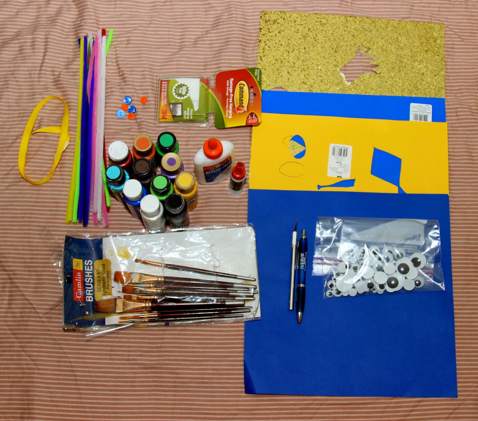 One Stop With KK: DIY : Alphabet Wall