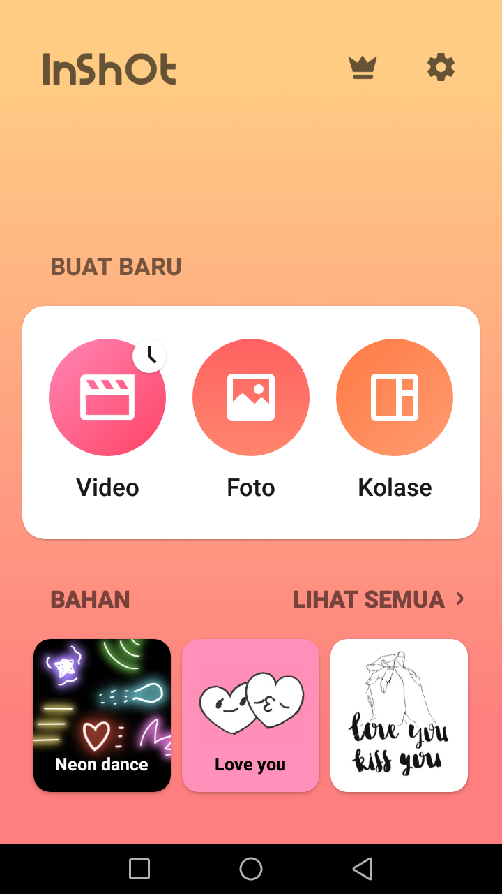 Cara edit video menggunakan Android | Inshot | Iqna