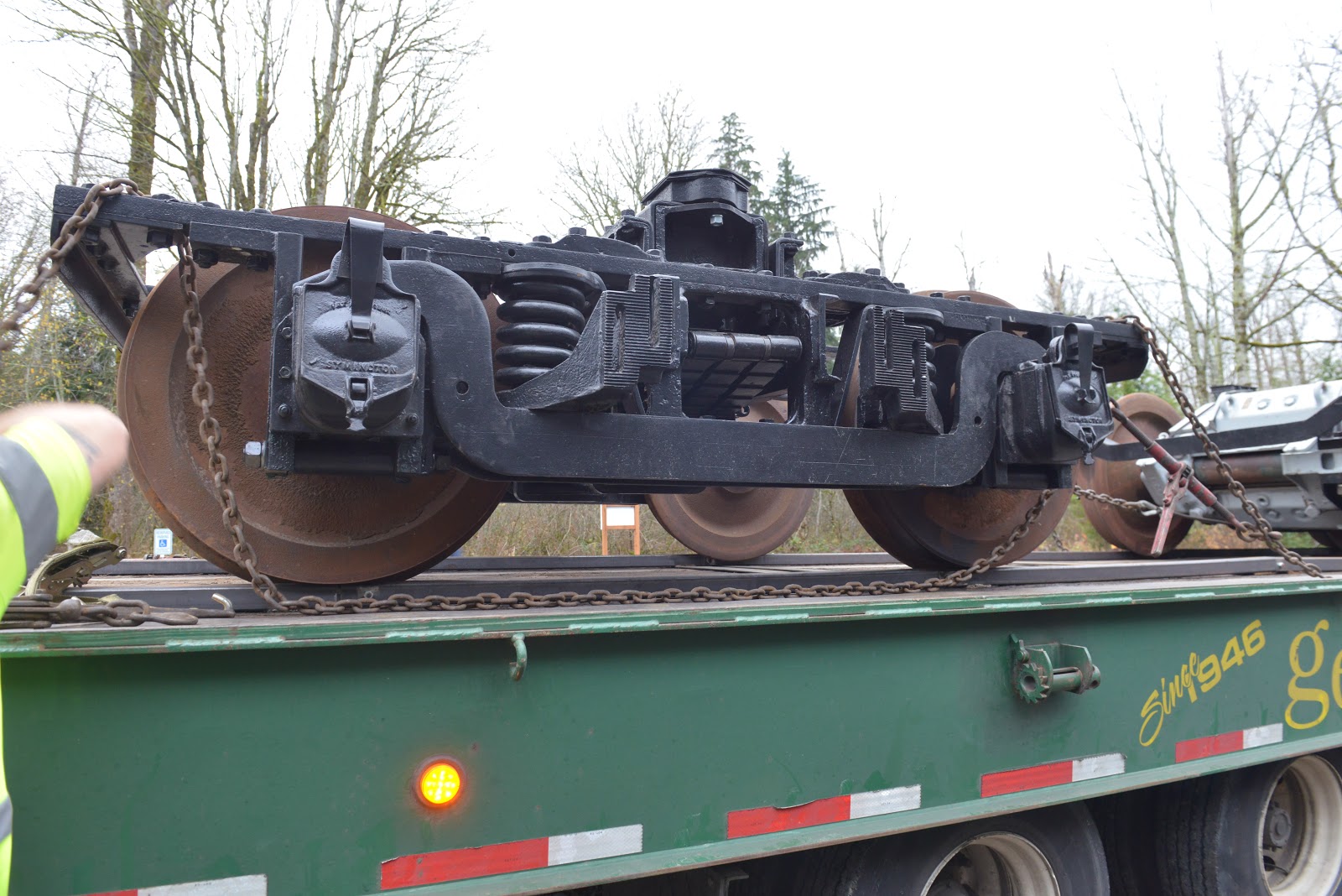 Northwest Railway Museum Blog: Wheels for an interurban car