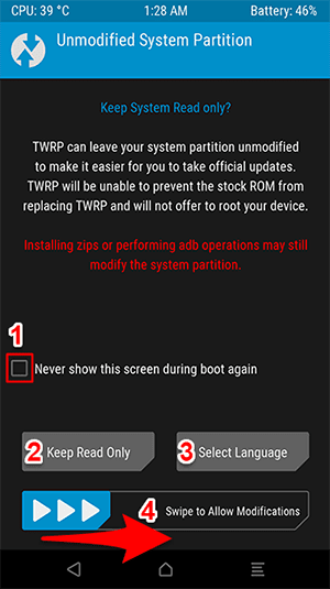 TWRP (Team Win Recovery Project)