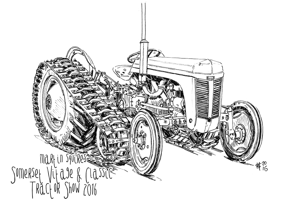 Martin Squires Automotive Illustration: Somerset Vintage and Classic ...