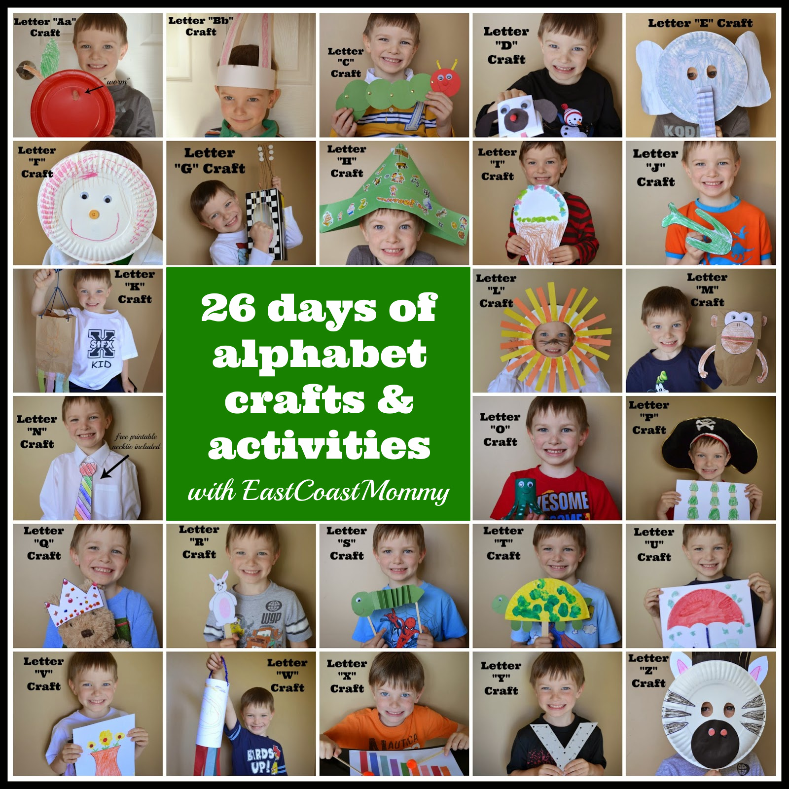 East Coast Mommy Alphabet Crafts A To Z east-coast-mommy-alphabet-crafts-a-to-z