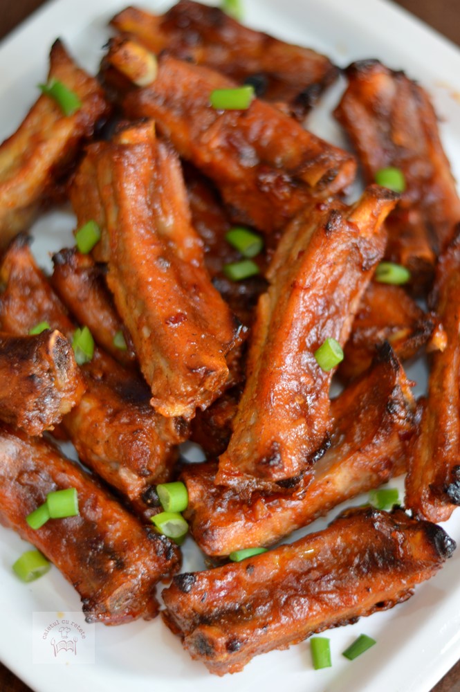 Coaste de porc dulci-picante - CAIETUL CU RETETE