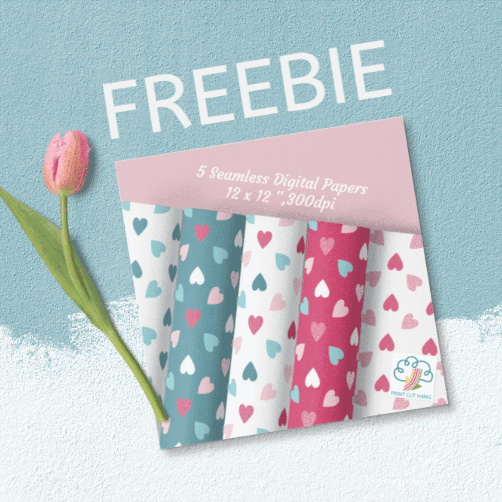 Valentine's Papers Freebie