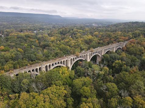 Bridges of the Lackawanna Railroad: Paulinskill Viaduct (Hainesburg, NJ)