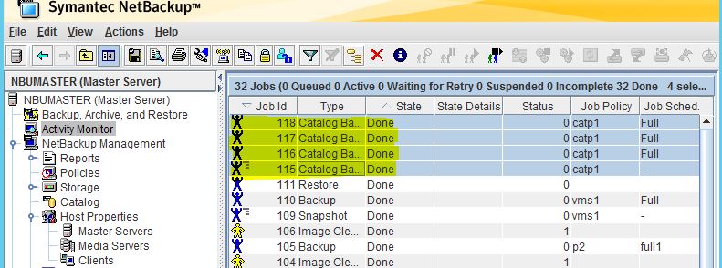 Remote Infrastructure Management: NetBackup 7.7.2 Catalog Administration