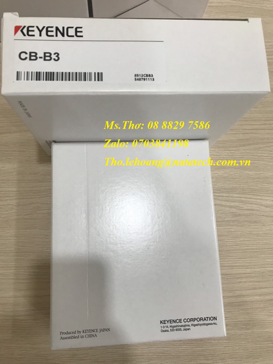 Cáp bộ điều khiển Keyence CB-B3