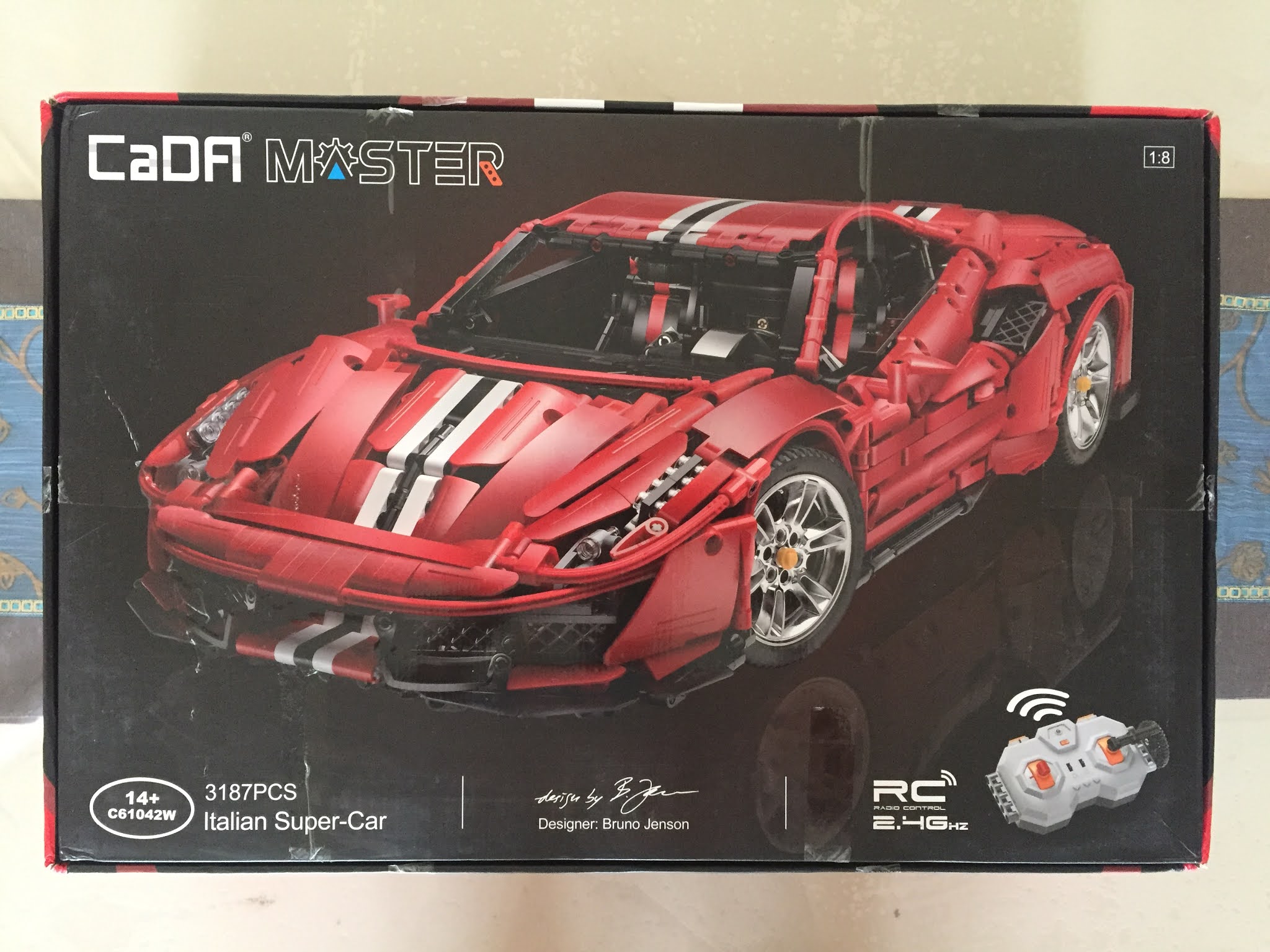 Review: CaDa Master Series C61042W (Ferrari 488)