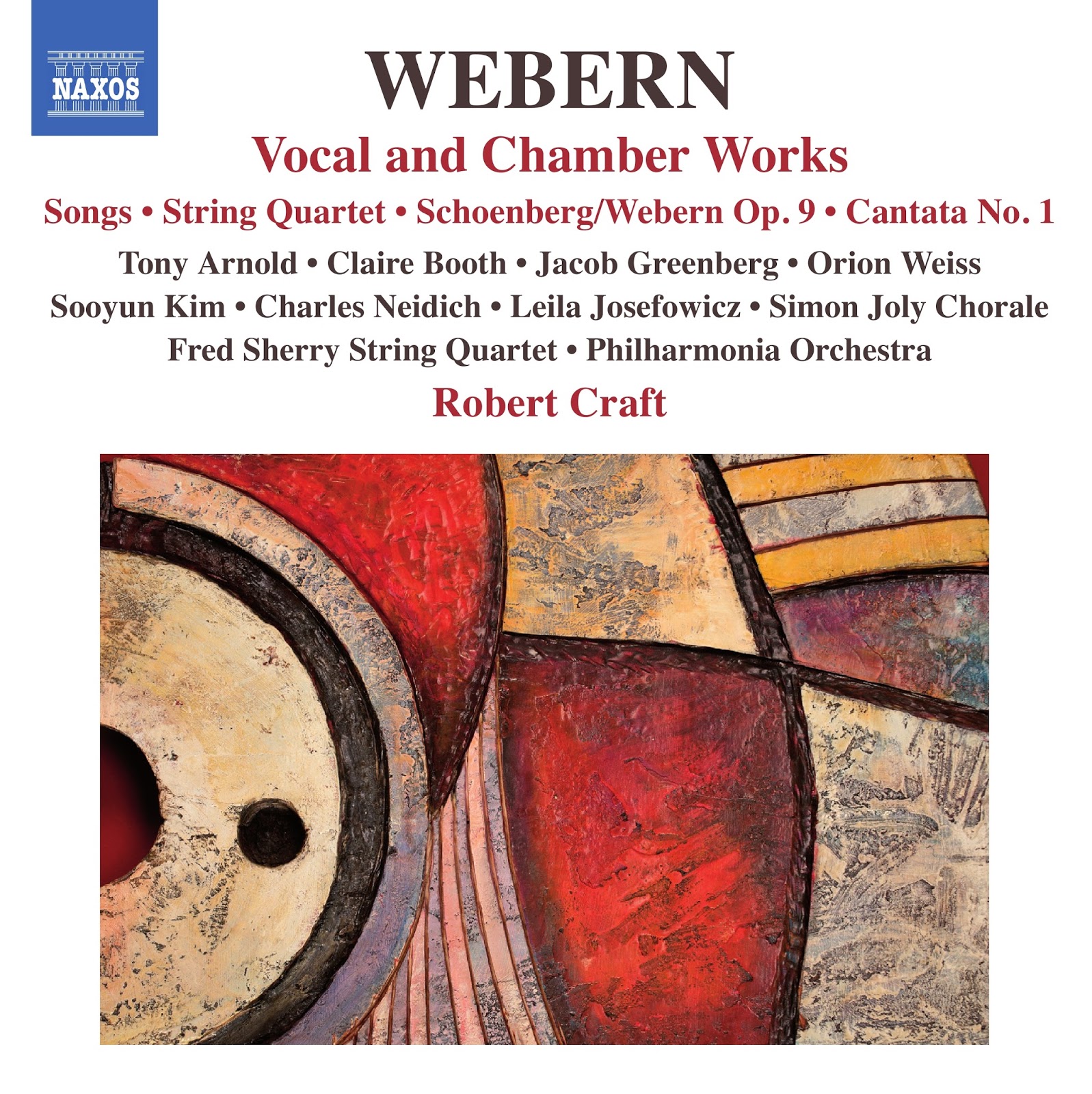 O SER DA MÚSICA: Anton Webern (1883-1945) - Vocal and Chamber Works
