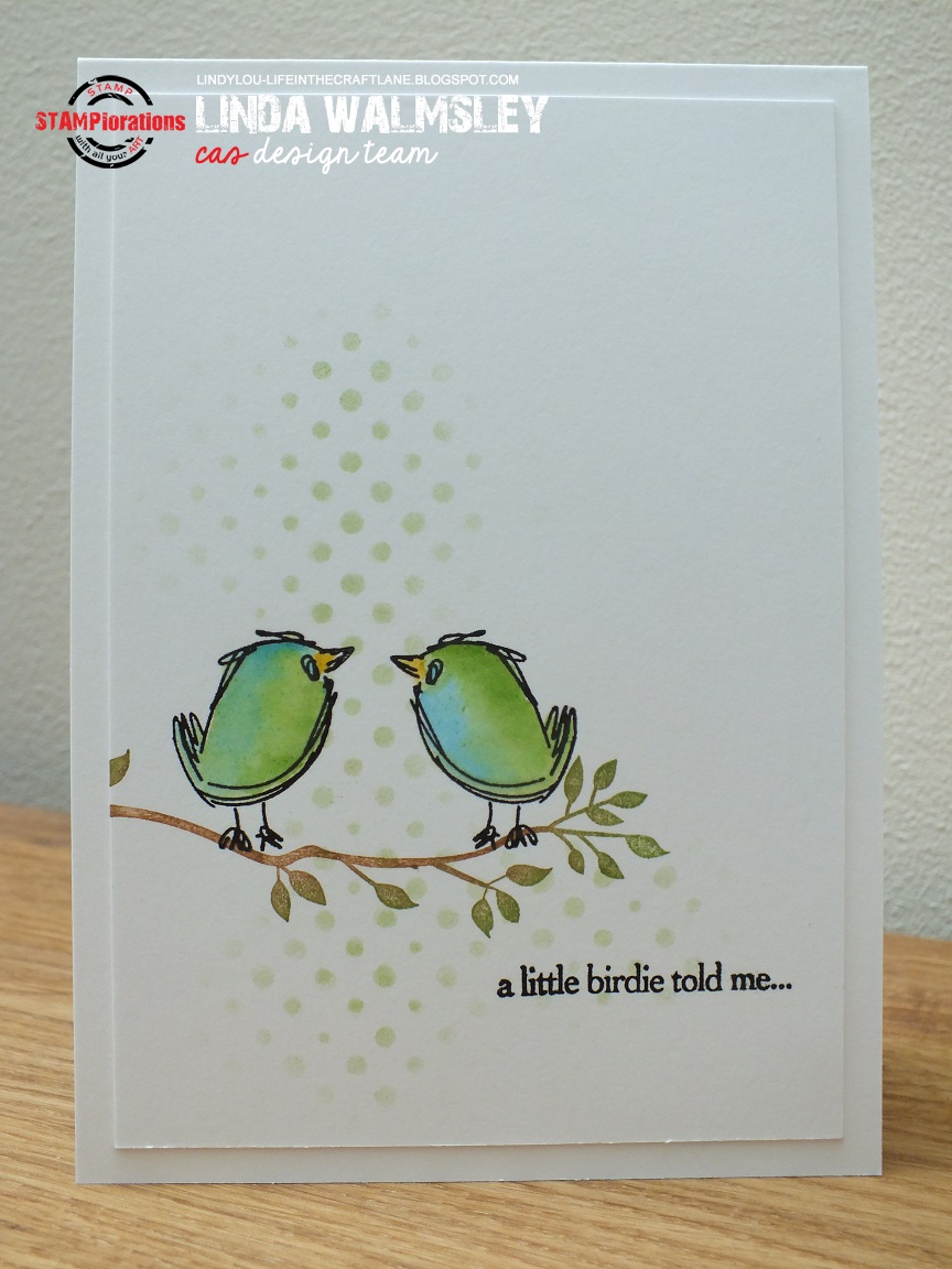 Life in the Craft Lane : A little birdie told me .......