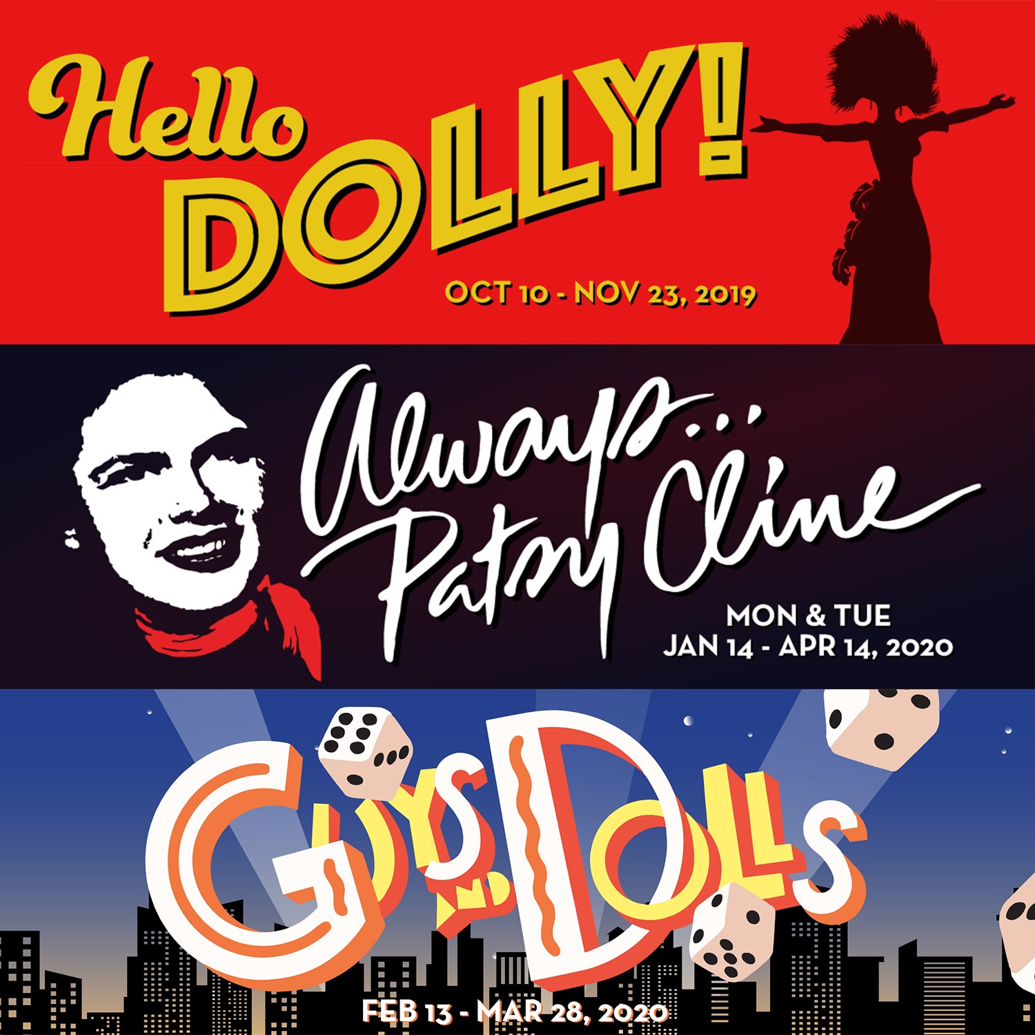 PHX Stages: audition notice - HELLO DOLLY!, ALWAYS....PATSY CLINE and ...