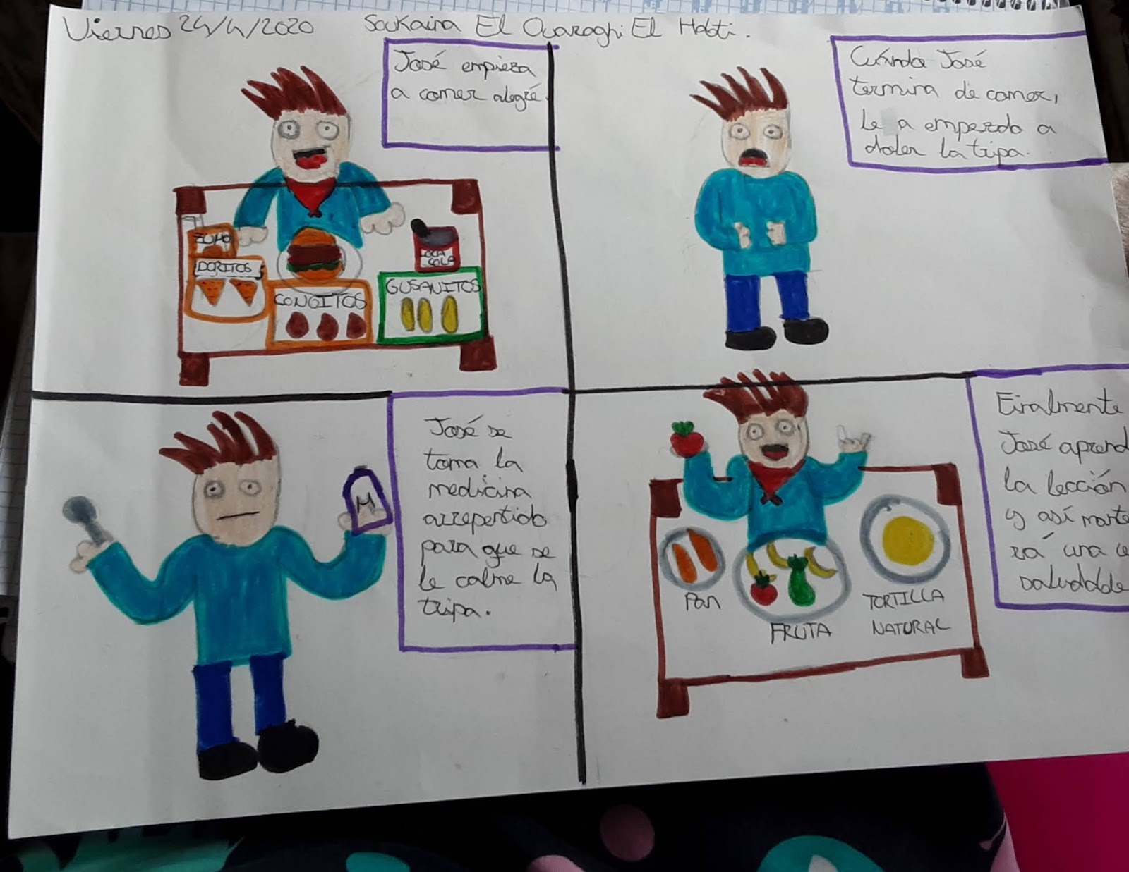 MUSIC & English: CÓMIC VALORES 5