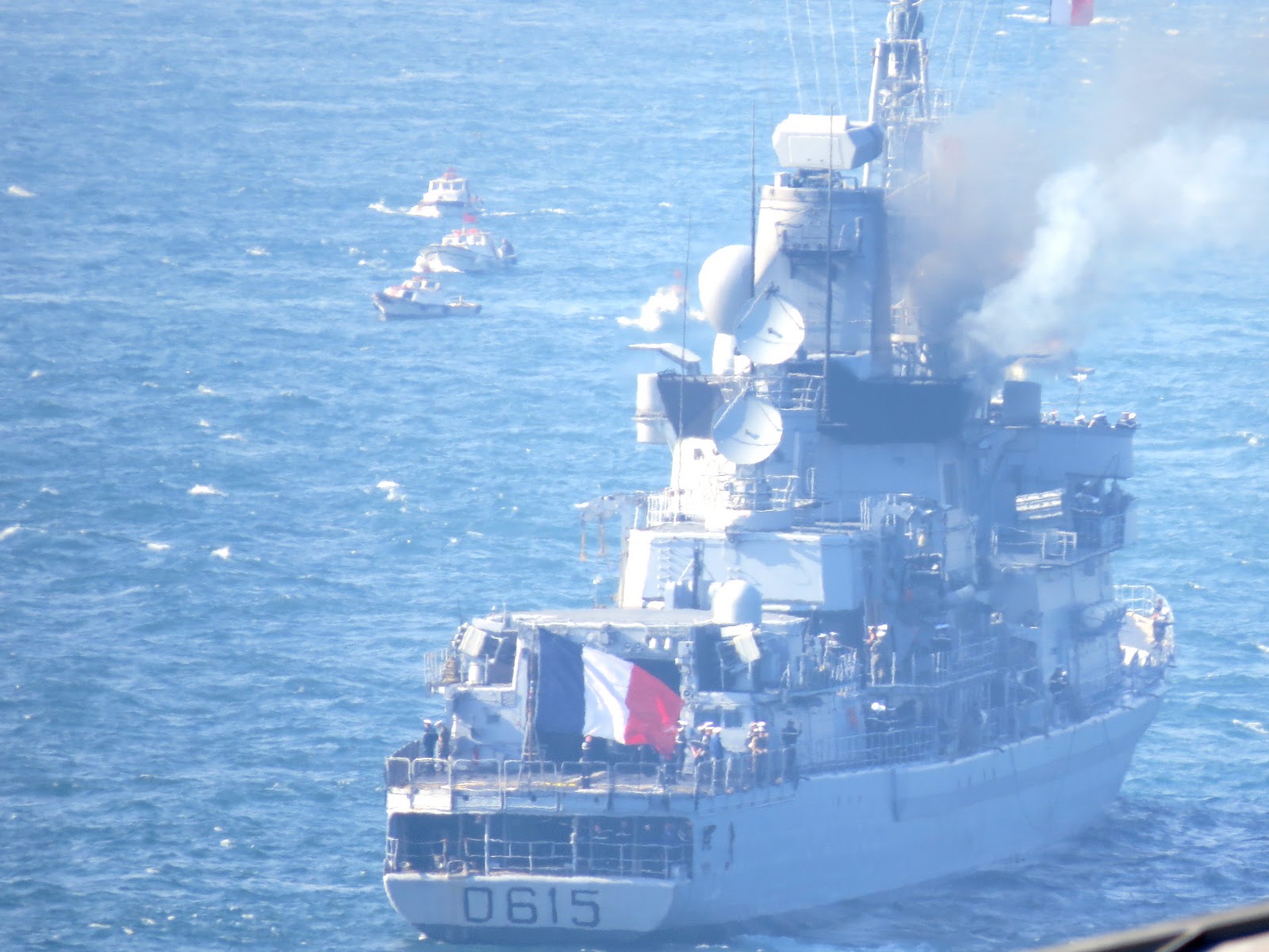 WARSHIPS ON THE BOSPHORUS: D 615 JEAN BART- Cassard-class French Frigate
