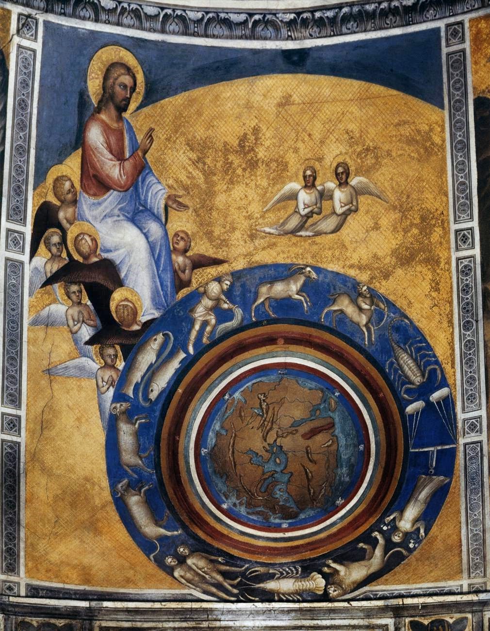 Priorij Thabor: Giusto de’ Menabuoi De schepping van de wereld