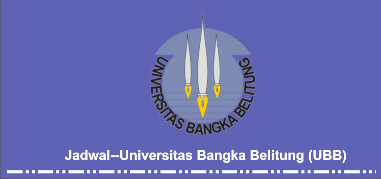 Jadwal PMB UBB TA 2023/2024