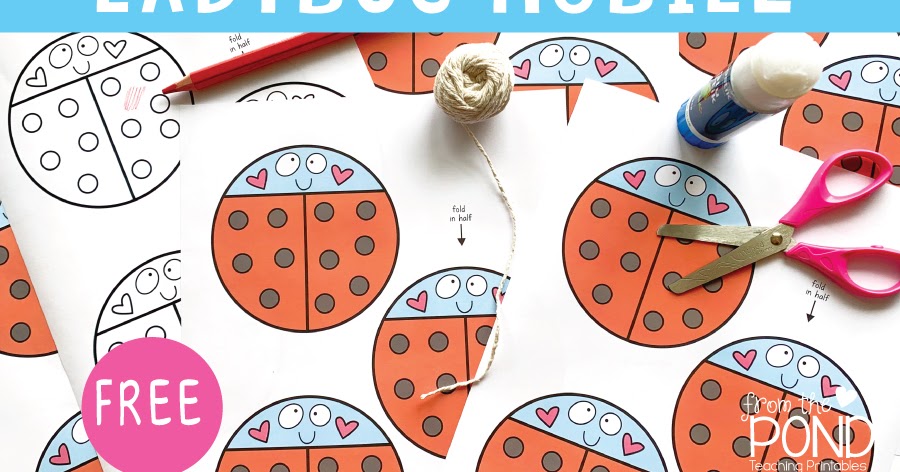 Ladybug Mobile | From the Pond