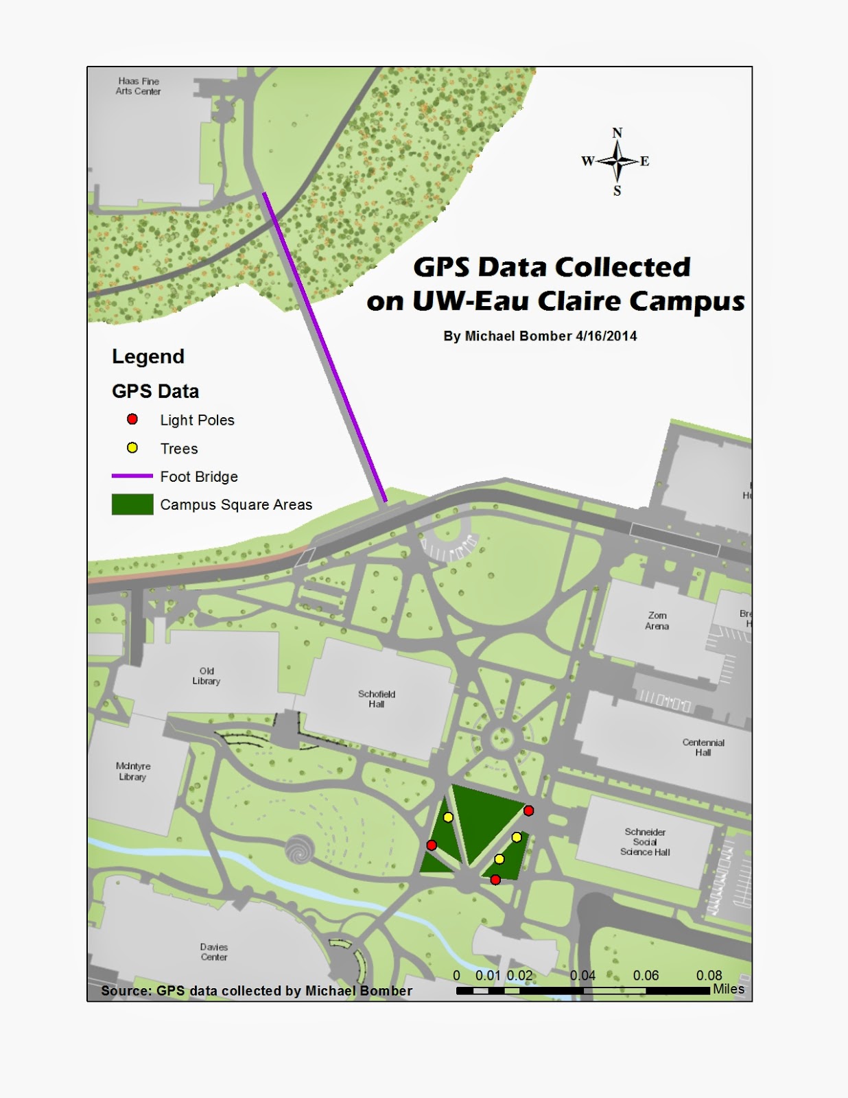 Geography 335 GIS: GIS 1 Lab 3: Introduction to GPS