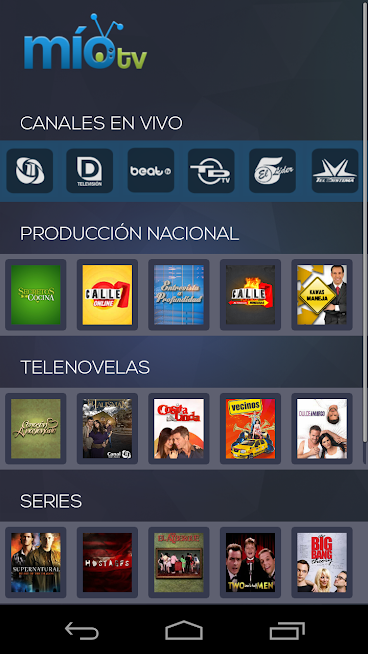 MioTv, la app donde poder ver la televisión online