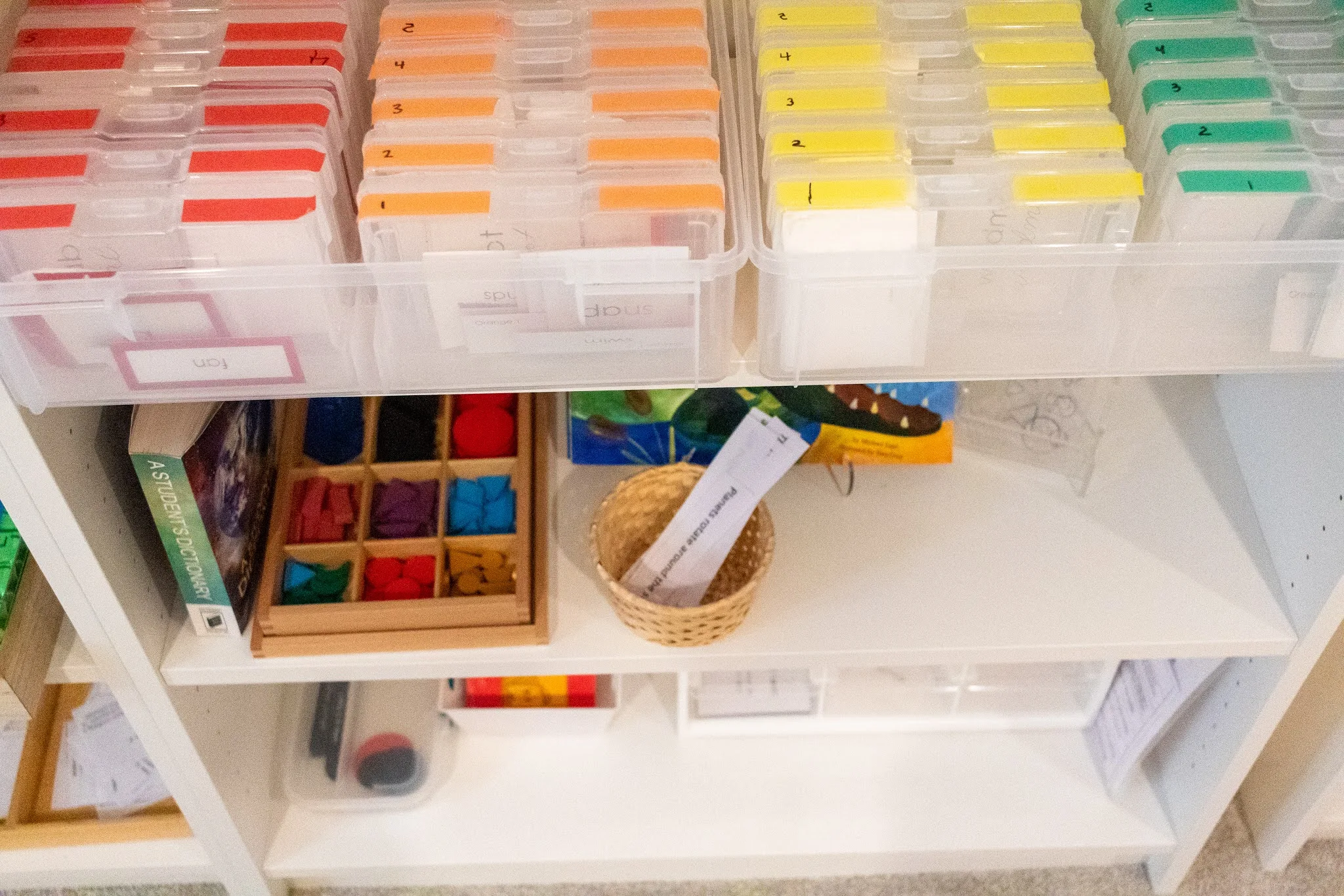 Montessori Elementary Homeschool and Distance Learning Classroom Tour