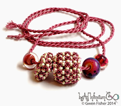 gwenbeads: TUTORIAL Puff Beads -- a beaded bead torus with Embellished ...