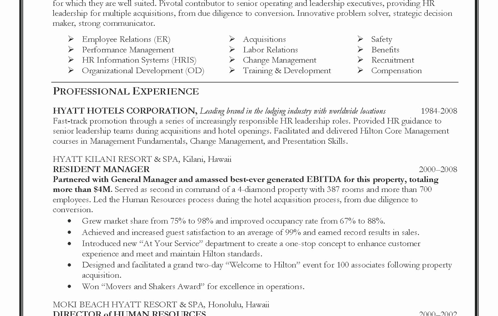 Safety Director Resume Summary 2019 Safety Director Resume Sample 2020