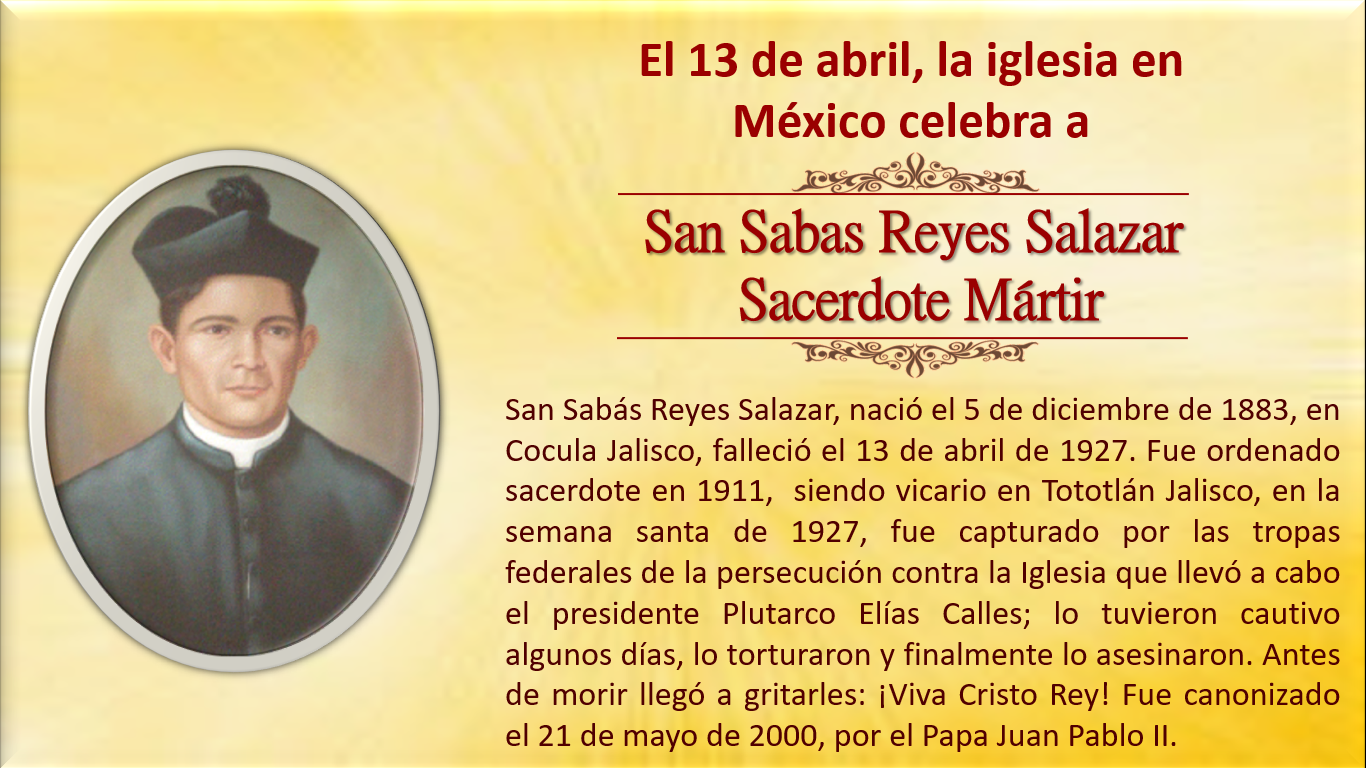 "MI PARROQUIA DE LOS DOCE APÓSTOLES": EL SANTO DE HOY, SAN SABÁS REYES ...