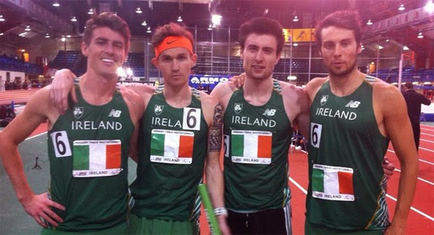 Irish team finish 2nd in relay race at US Armory in New York